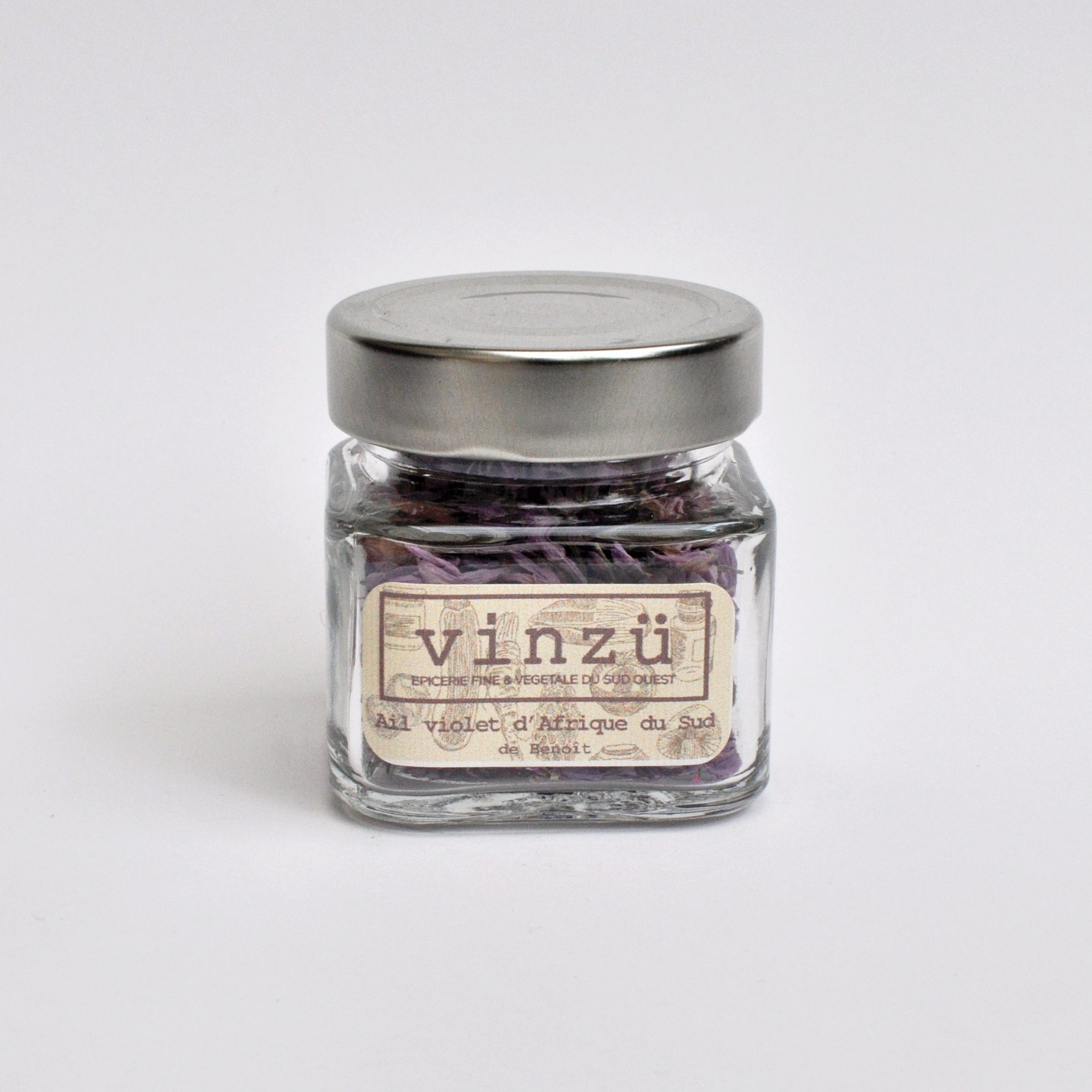 Fleurs d'ail violet d'Afrique du Sud